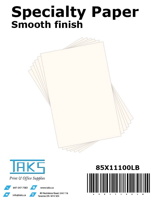 Specialty text paper – TAKS PRINT AND SUPPLIES